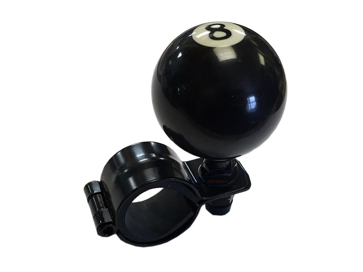 Review of 8 Ball Steering Wheel Knob - The Car Stuff