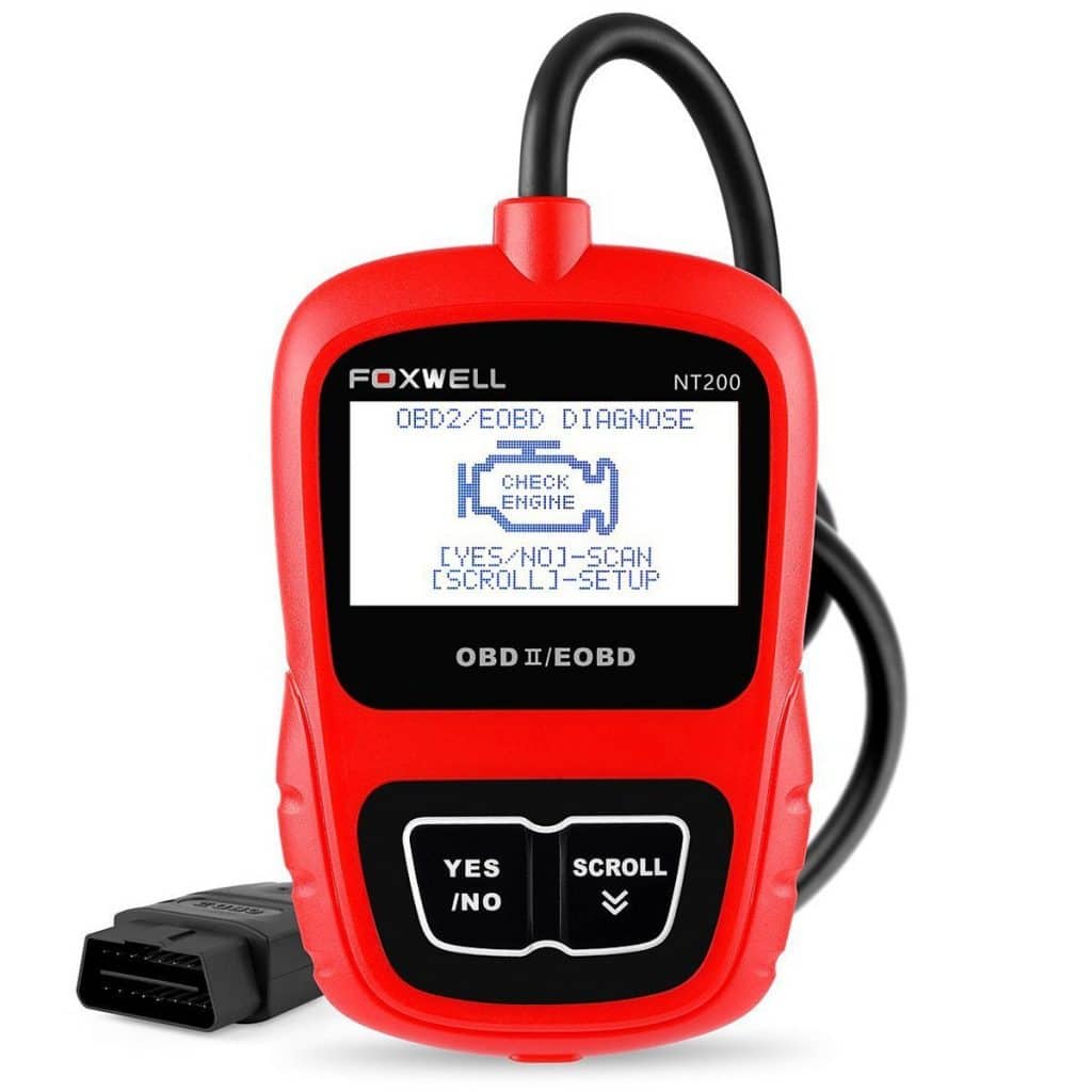 Review of Foxwell NT200 DIY OBD2 Scanner OBD II/EOBD Diagnostic Tool ...