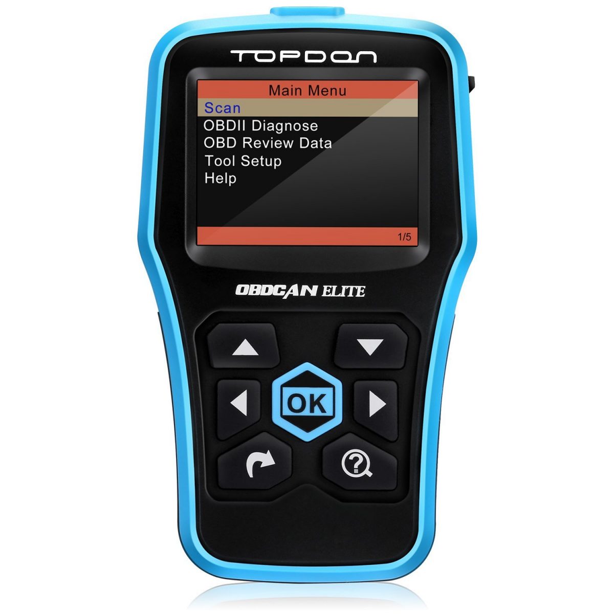 Review of Topdon Elite Car Diagnostic Tool ABS & SRS Fault Reader - The ...