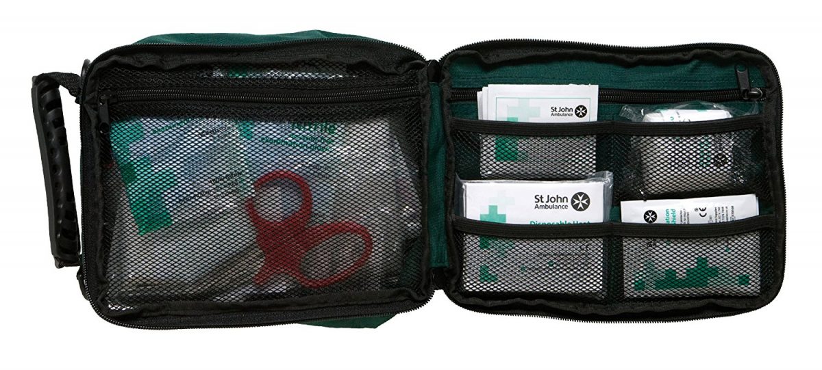 Review of St John Ambulance Deluxe Motorist's First Aid Kit - The Car Stuff