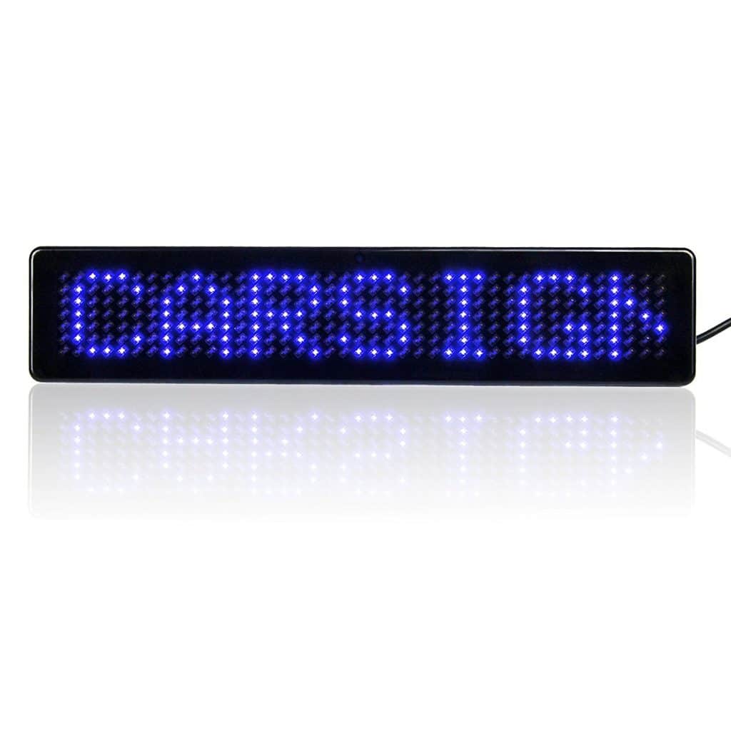 Review of Leadleds 12V LED Scrolling Message Display - The Car Stuff